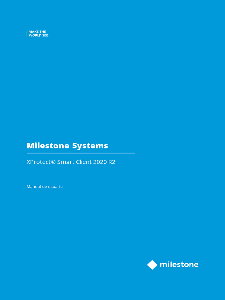 MilestoneXProtectSmartClient UserManual Es-ES | PDF | Software de la ...