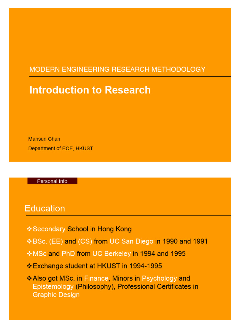 Intro to research | PDF | Science | Information