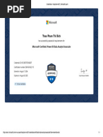 Forage Certificate | PDF