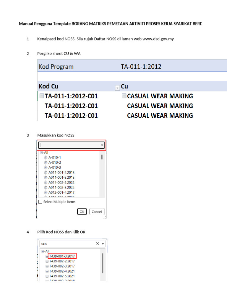 Contoh Matriks Pemetaan ADi - 11jun2024 | PDF