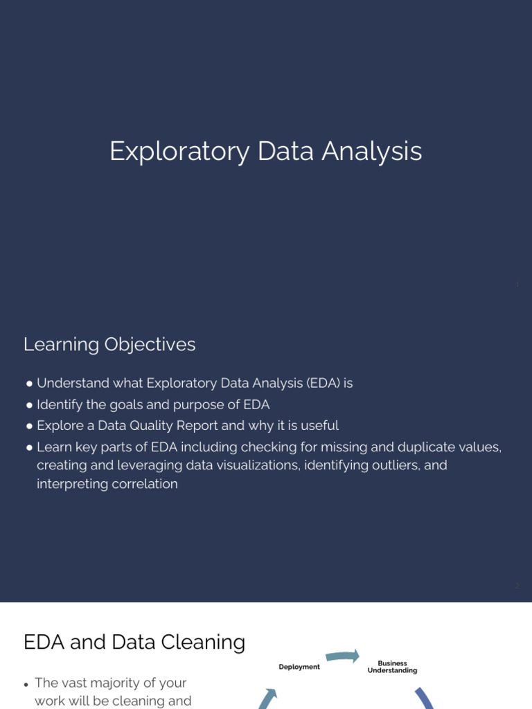 EDA and Cleaning | PDF | Outlier | Data Analysis