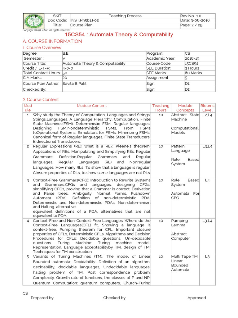 Page 1 | PDF | Automata Theory | Mathematical Logic