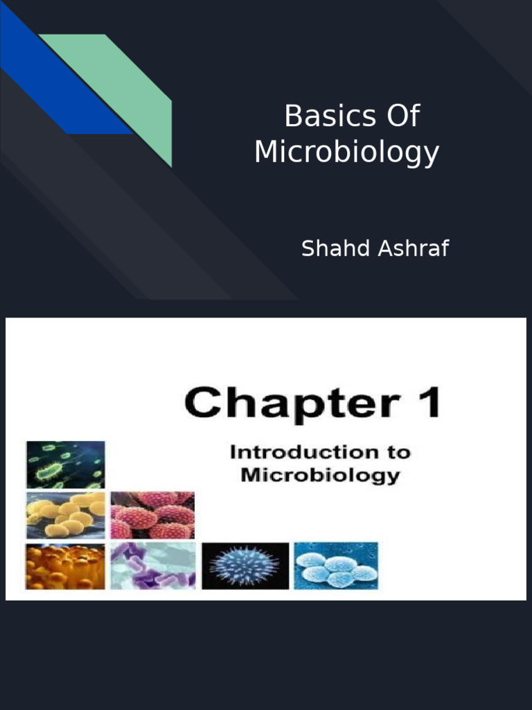 Microbiology, Lec1 | PDF
