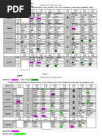 Timetable - Grade 8 | PDF