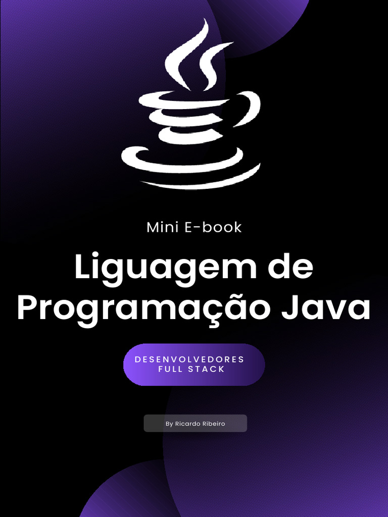 E-Book Java | PDF | Java (linguagem de programação) | Algoritmos