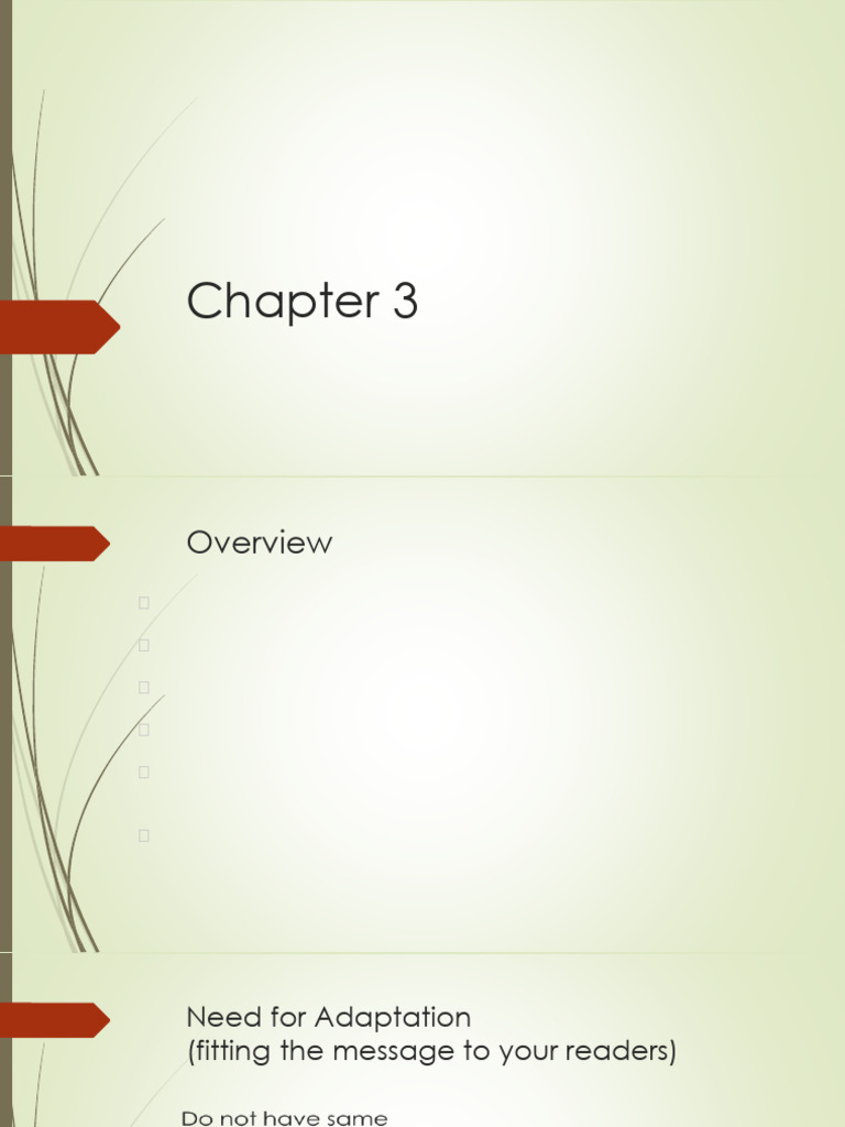 Chapter 3 Adaptation and Selection | PDF | Word | Noun
