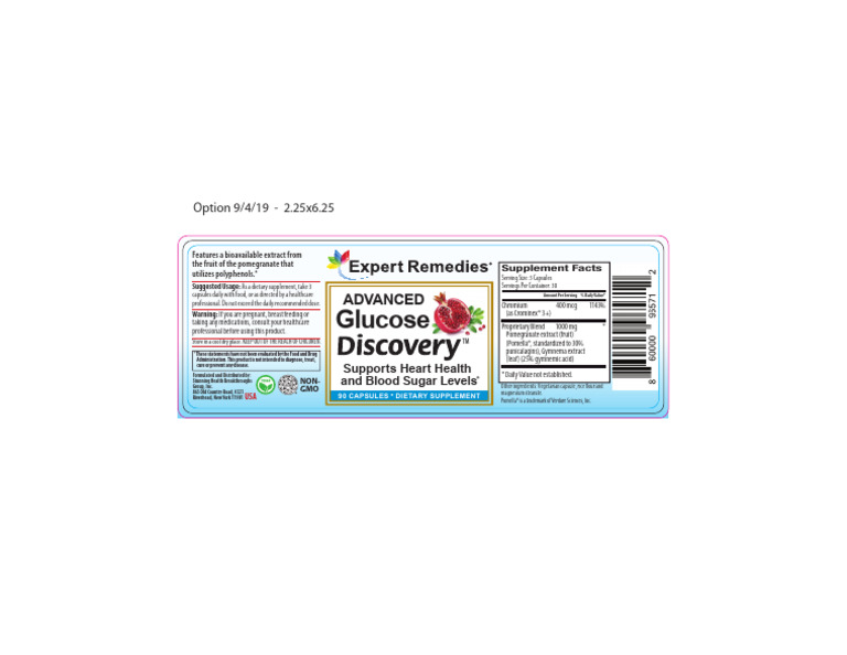 Advanced Glucose Discovery Label-1 | PDF | Dietary Supplements | Nutrition