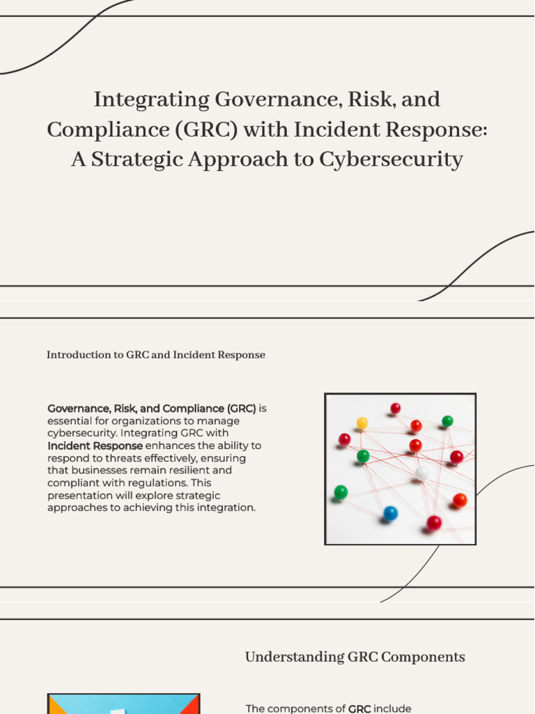 GRC and Incident Response Integration | PDF | Computer Security | Security