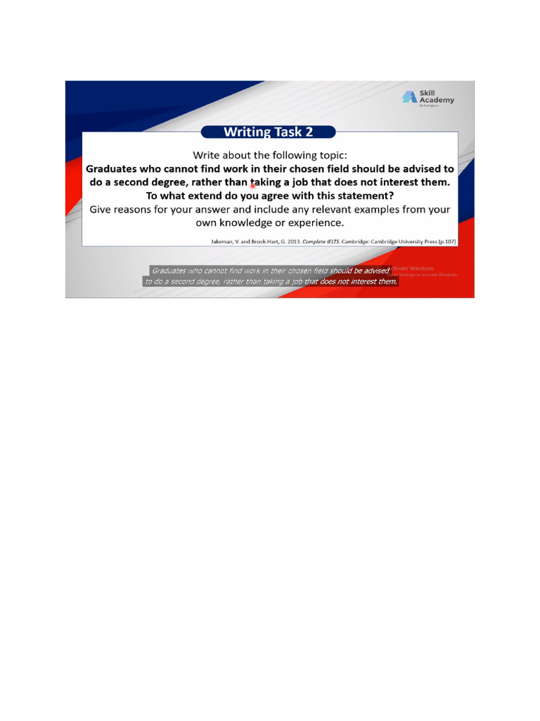 Writing Task Ielts Pdf