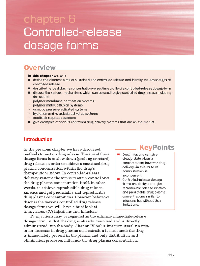 Controlled Drug Delivery | PDF
