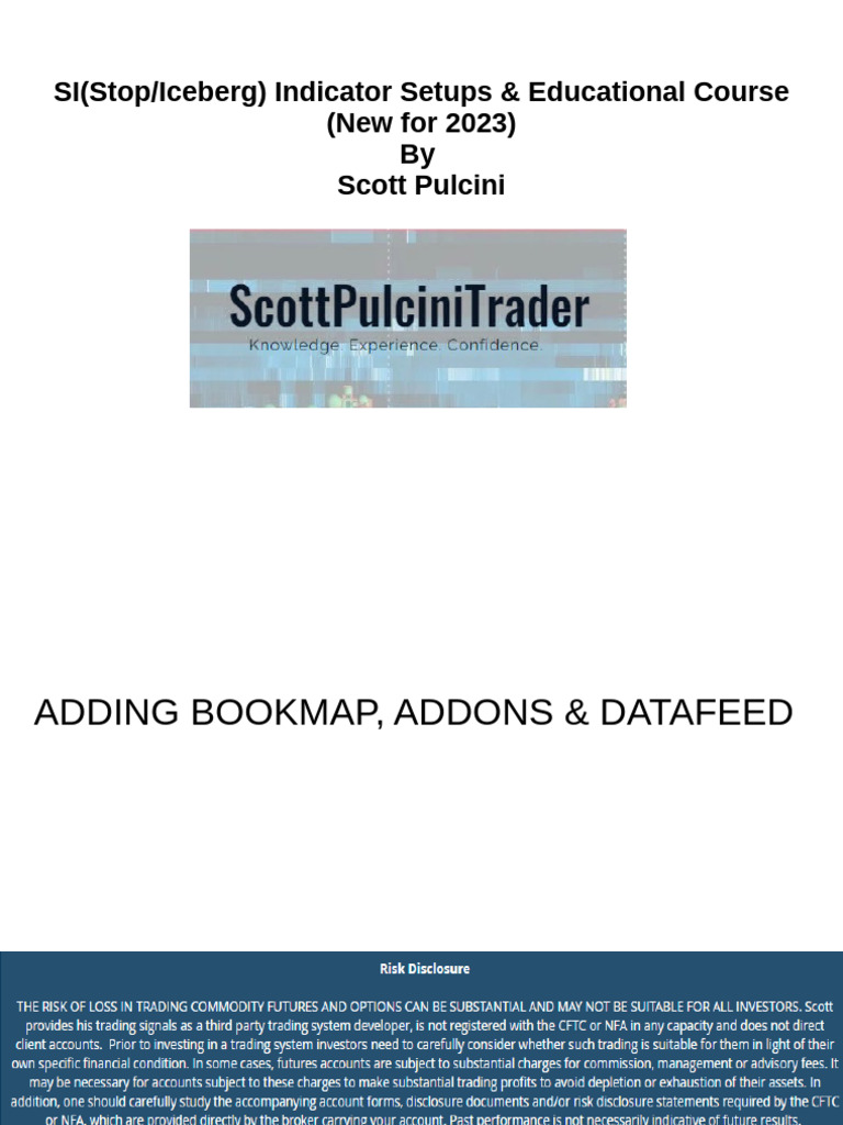 Adding Bookmap Addons Datafeed | PDF