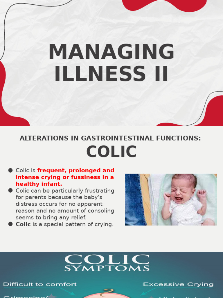 Managing Infant Gastrointestinal Issues | PDF | Urinary Tract Infection ...