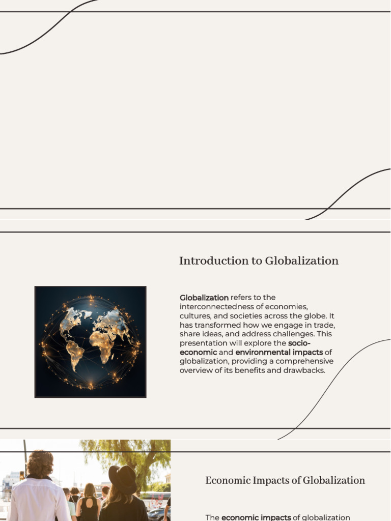 Slidesgo Globalization Unveiled Navigating Socio Economic and ...