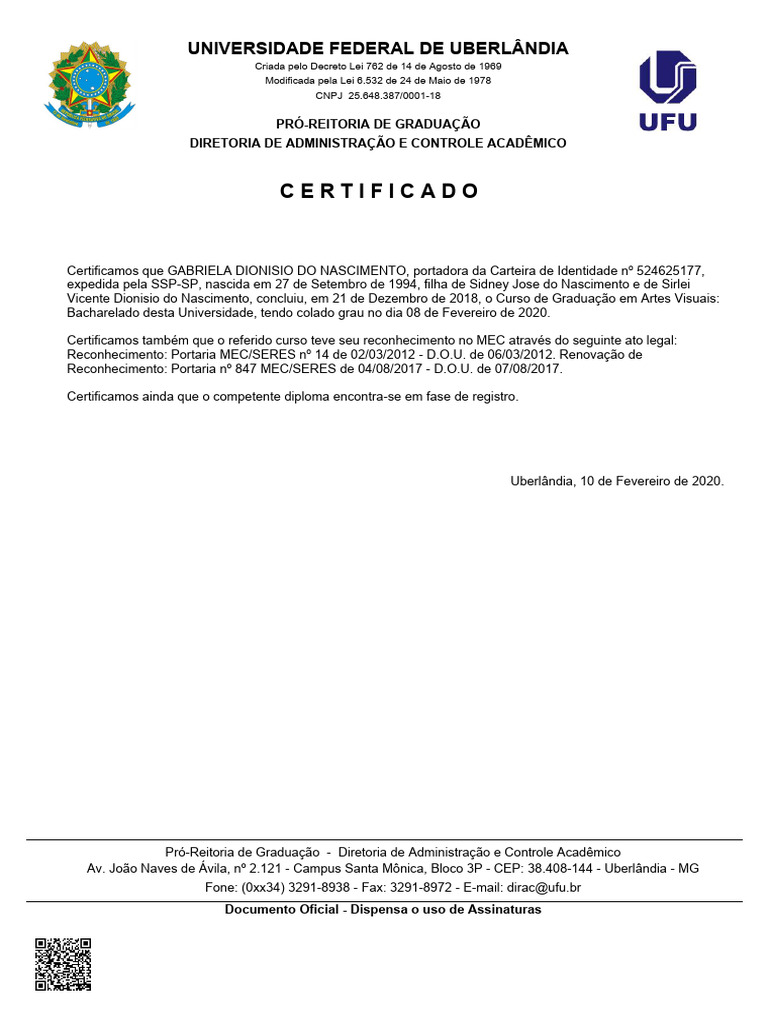 CERTIFICADO (1) | PDF
