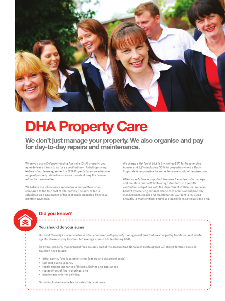 Property Care Fact Sheetwomarkslightblue | PDF | Real Estate Appraisal ...