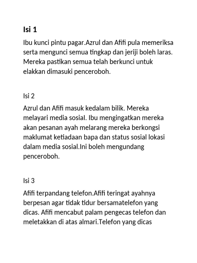 Karangan Siap Siaga Th4 | PDF
