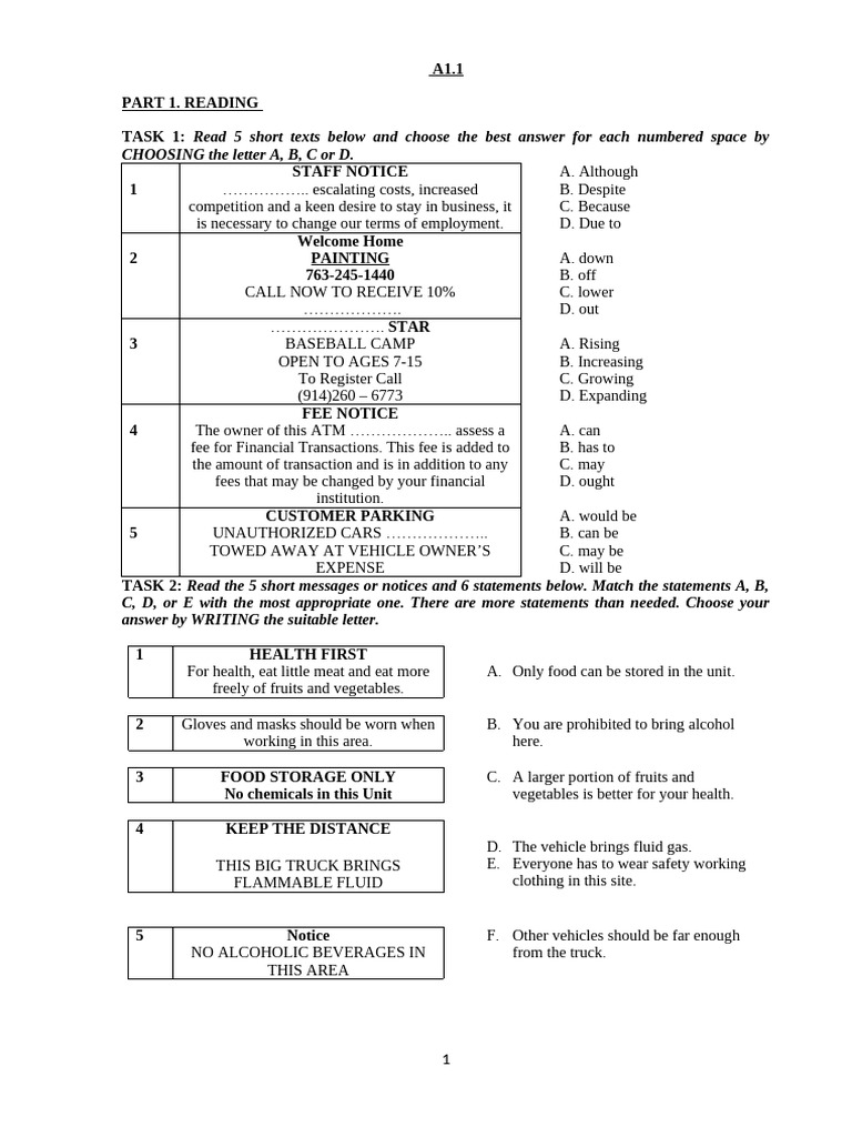 Tiếng Anh A11 | PDF