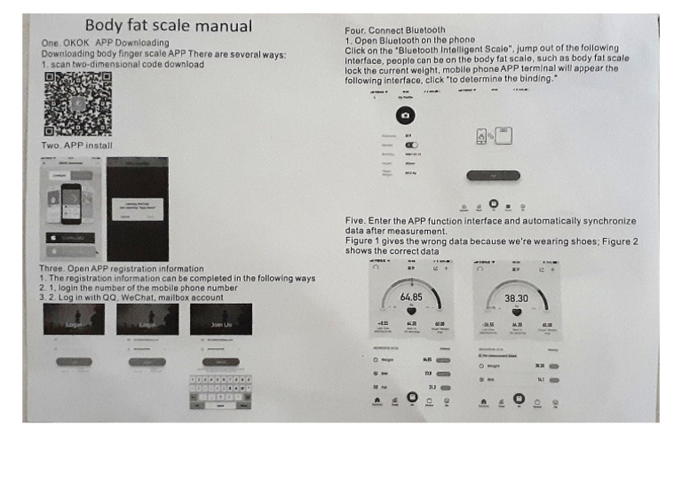 Body Scale Manual | PDF
