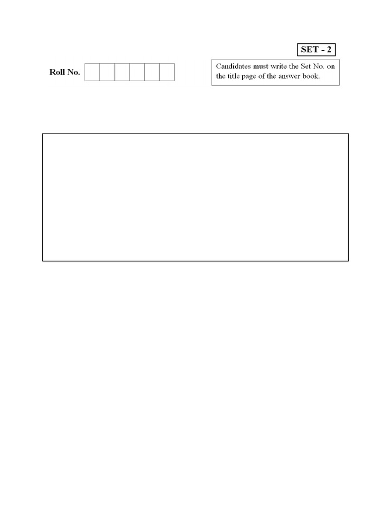 XII - PHYSICAL EDUCATION - -SET-2- - QP | PDF