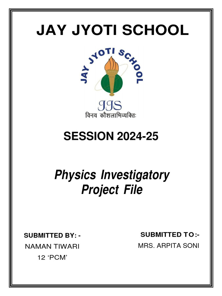 Physics Lab PDF | PDF