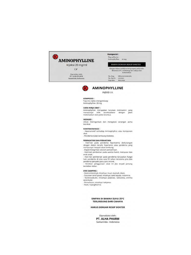 Kemasan Injeksi Infus | PDF