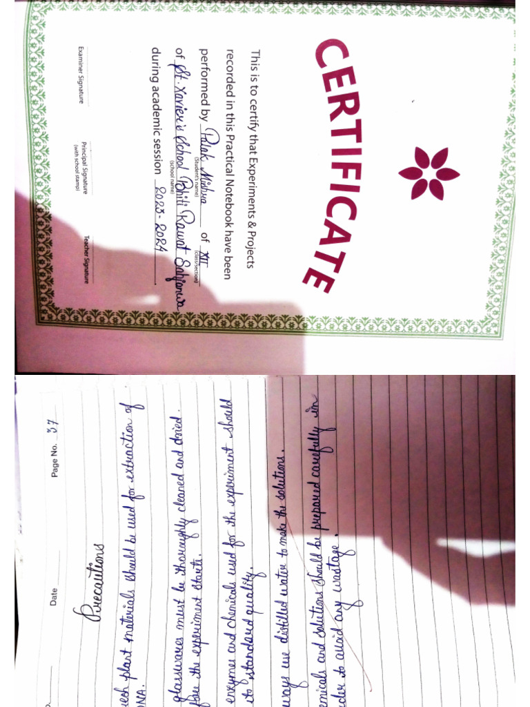 Biology ? Lab Manual | PDF