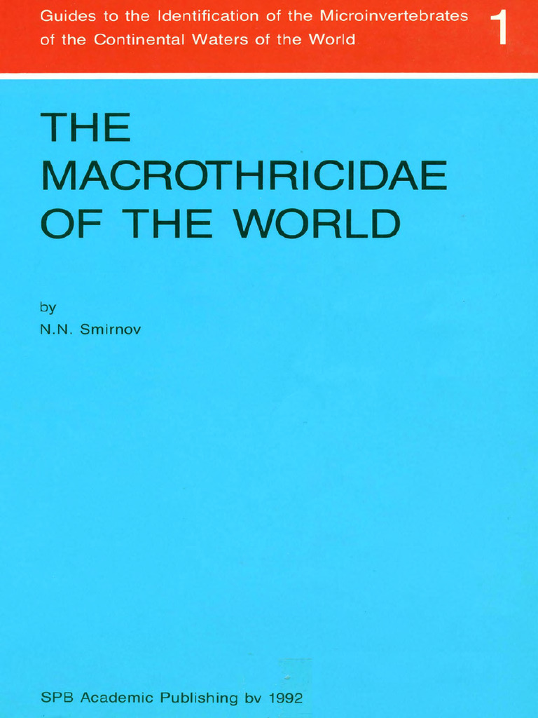 The Macrothricidae of The World | PDF