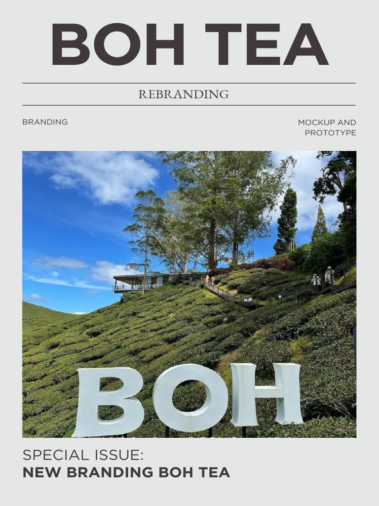 Boh Tea Rebranding Magazine | PDF | Brand | Tea