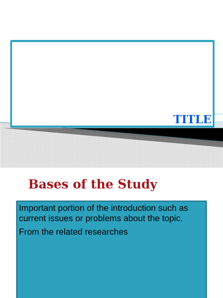 Research Proposal Defense Experimental | PDF
