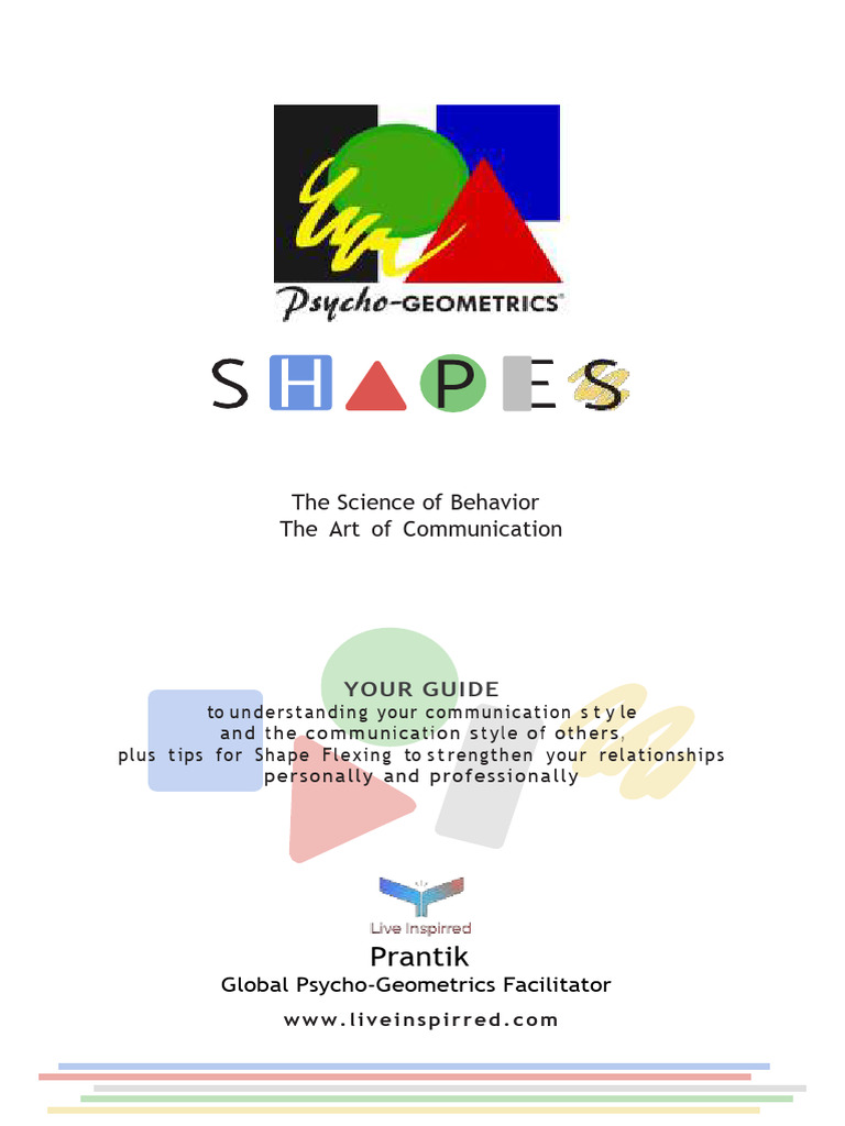 Live Inspirred PGEO Workbook | PDF | Communication | Psychology