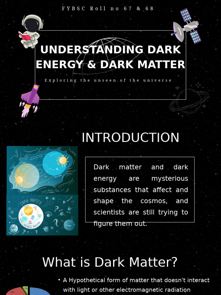 Dark Matter and Dark Energy | PDF | Dark Matter | Dark Energy