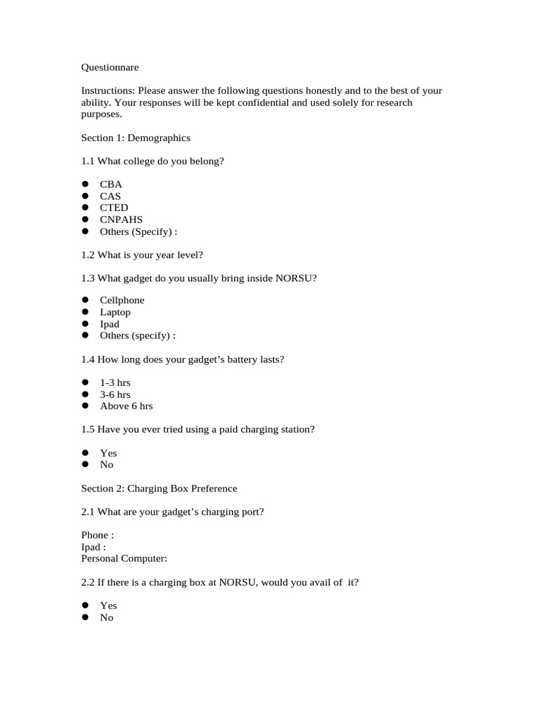 Revised-Questionnare | PDF