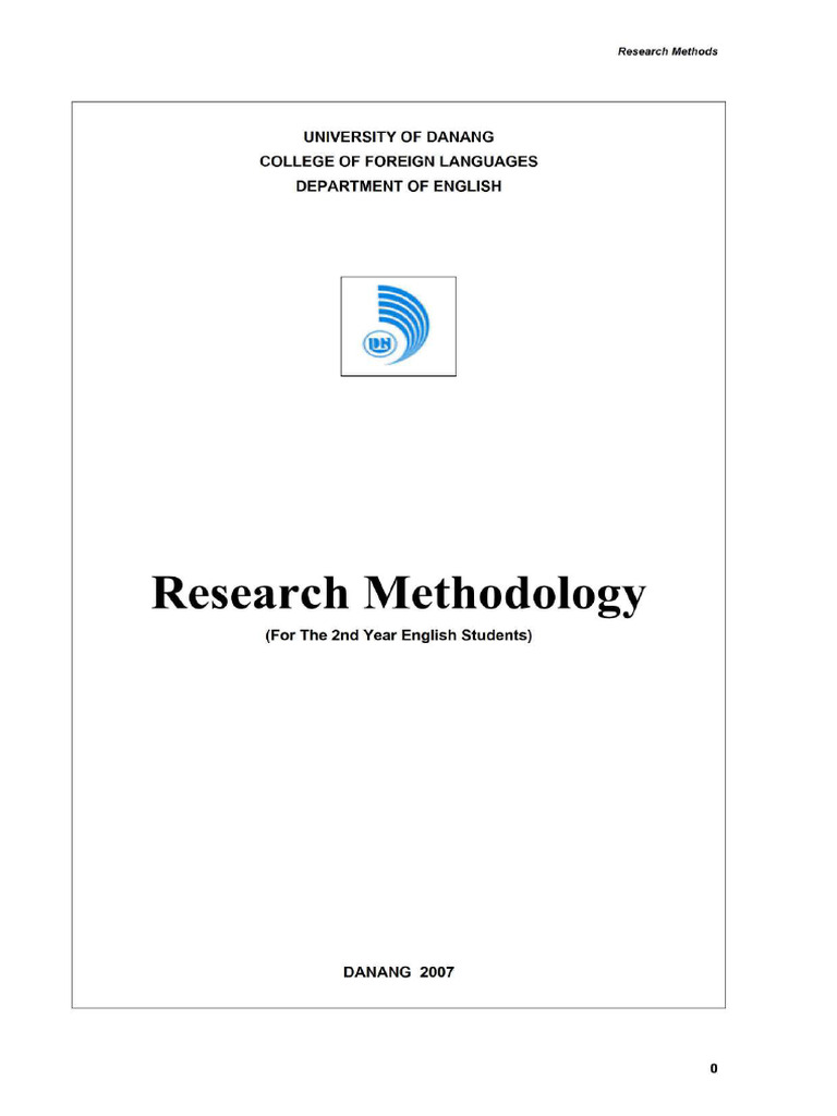 Research Methodology Textbook | PDF