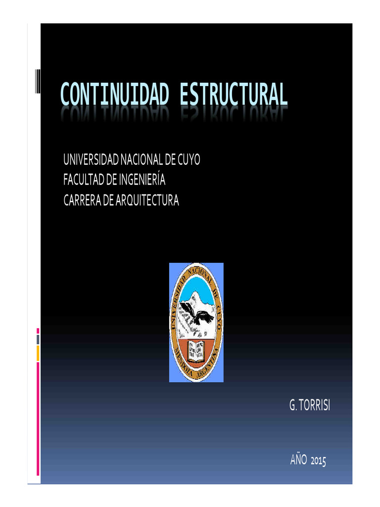 Estructuras Continuas en Arquitectura | PDF