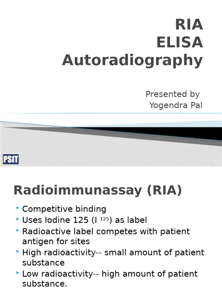 ria elisa atdrg | PDF | Elisa | Immunology