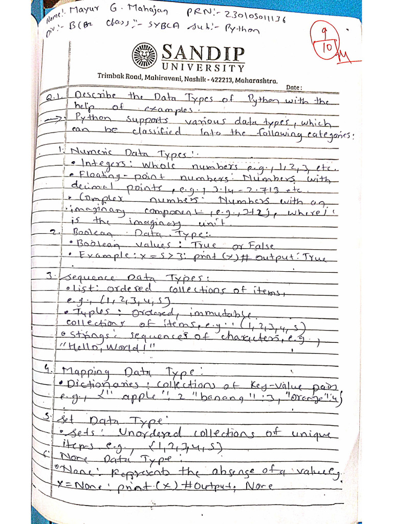 Python Assignment 4-5 | PDF