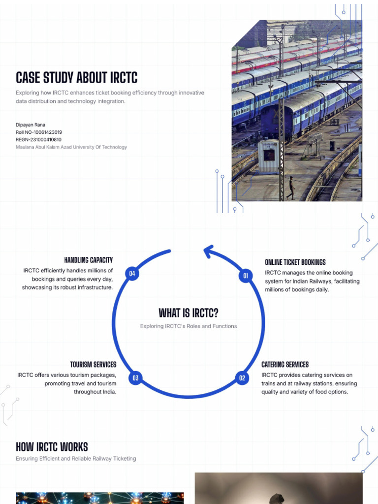 Case Study IRCTC | PDF