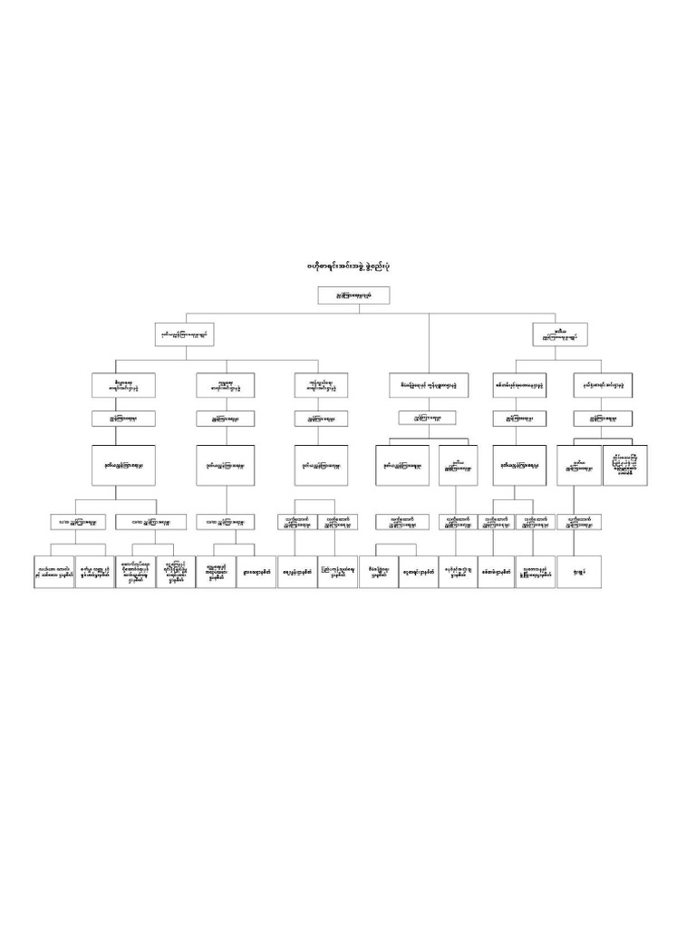Organization Chart in Myan | PDF