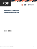 Pro Proctor User Guide | PDF | Laptop | Operating System