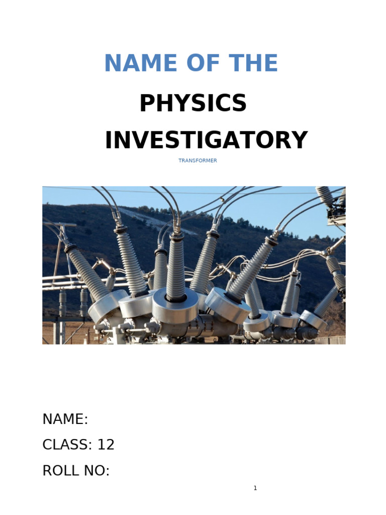 Transformer Pdf Transformer Inductor