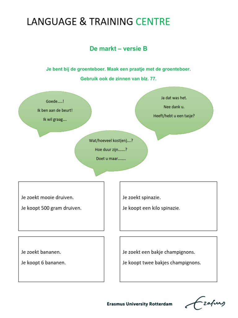Dutch Exercise 3 | PDF