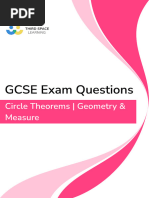 Third Space Learning Circle Theorems GCSE Worksheet | PDF | Circle ...