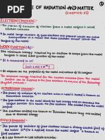 Class 12 Physics Handwritten Notes On Chapter 4 (Magnetism and Matter ...