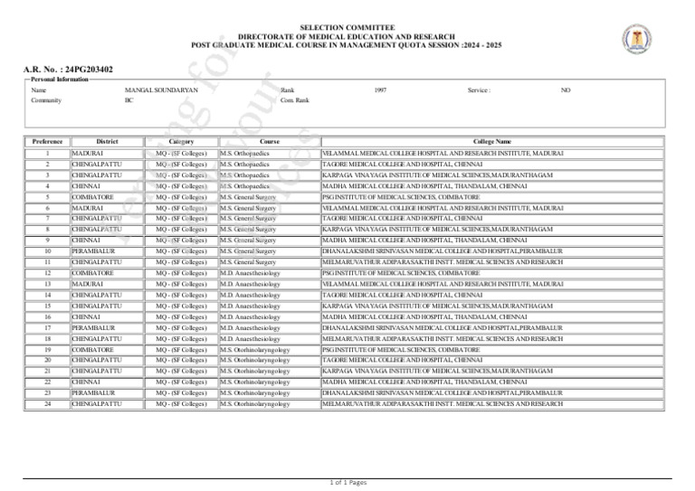 24PG203402_CHOICE_LIST (1) | PDF | Public Services | Social Programs