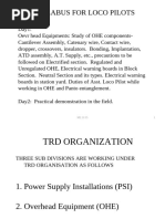 Study - OHE Description | PDF | Rail Infrastructure | Civil Engineering
