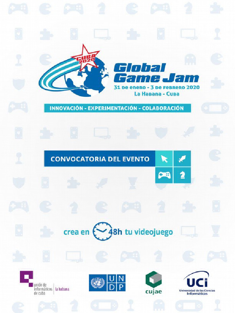 Global Game Jam Cuba 2020 | PDF | Cuba | Videojuegos