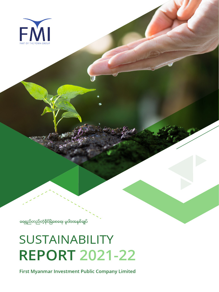 FMI Sustainability Report 2021-22 | PDF