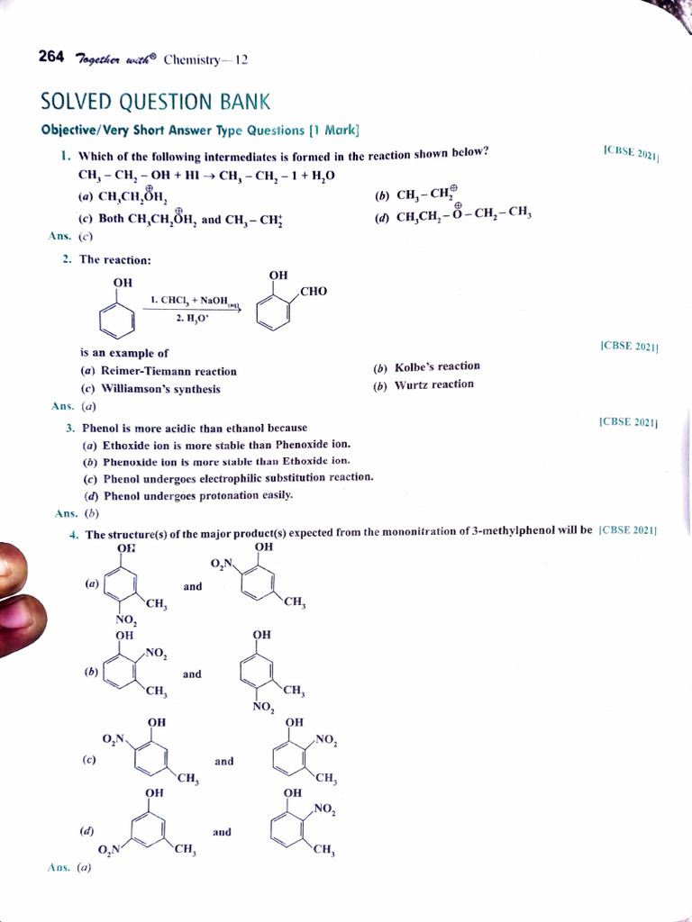 alcohols and phenols | PDF | Ether | Ester
