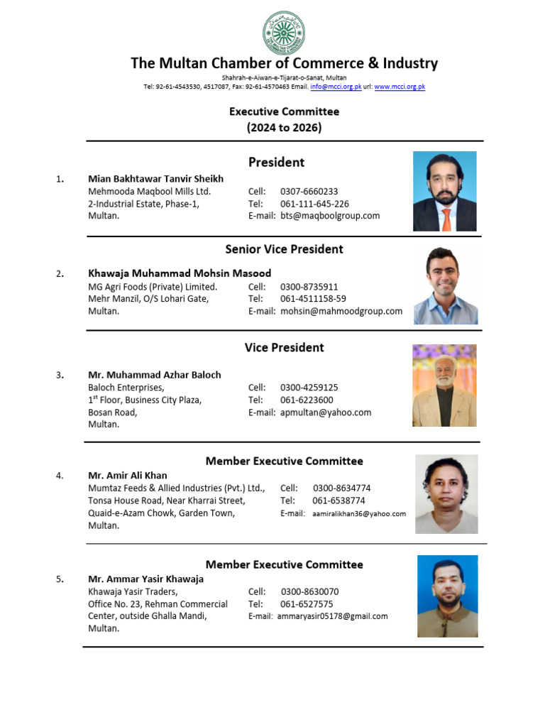 multan ec 2024 2026 | PDF