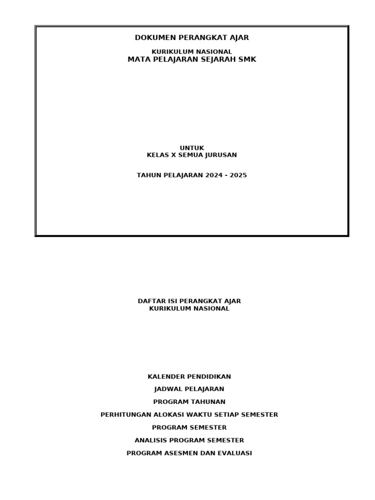Dokumen Perangkat Ajar Si SMT.2 Fix | PDF